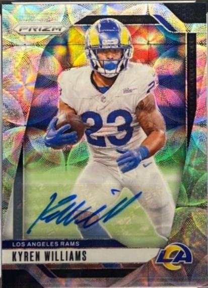 Kyren Williams [Silver] #167 Prices | 2024 Panini Prizm Autograph ...