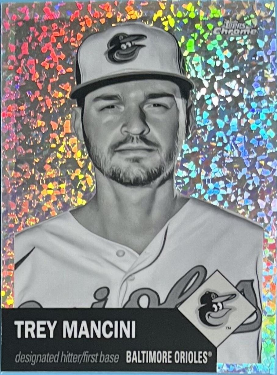 Trey Mancini [Blue Mini-Diamond Refractor] #302 Prices | 2022 Topps ...