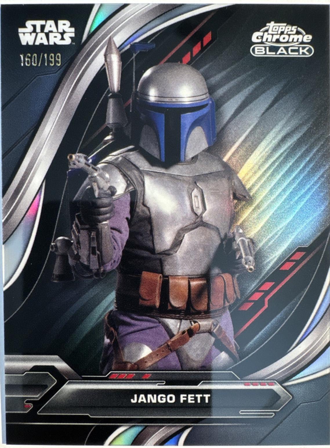 Jango Fett [Rainbow Refractor] #65 Prices | Star Wars 2024 Topps Chrome ...