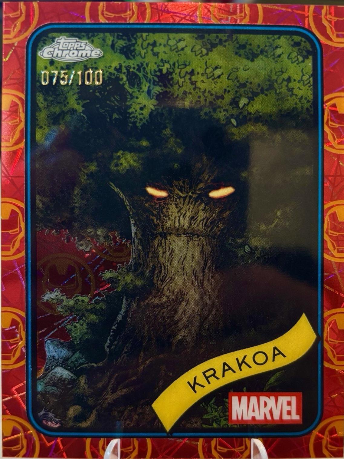 Krakoa [Iron Man] #180 Prices | Marvel 2025 Topps Chrome | Marvel Cards
