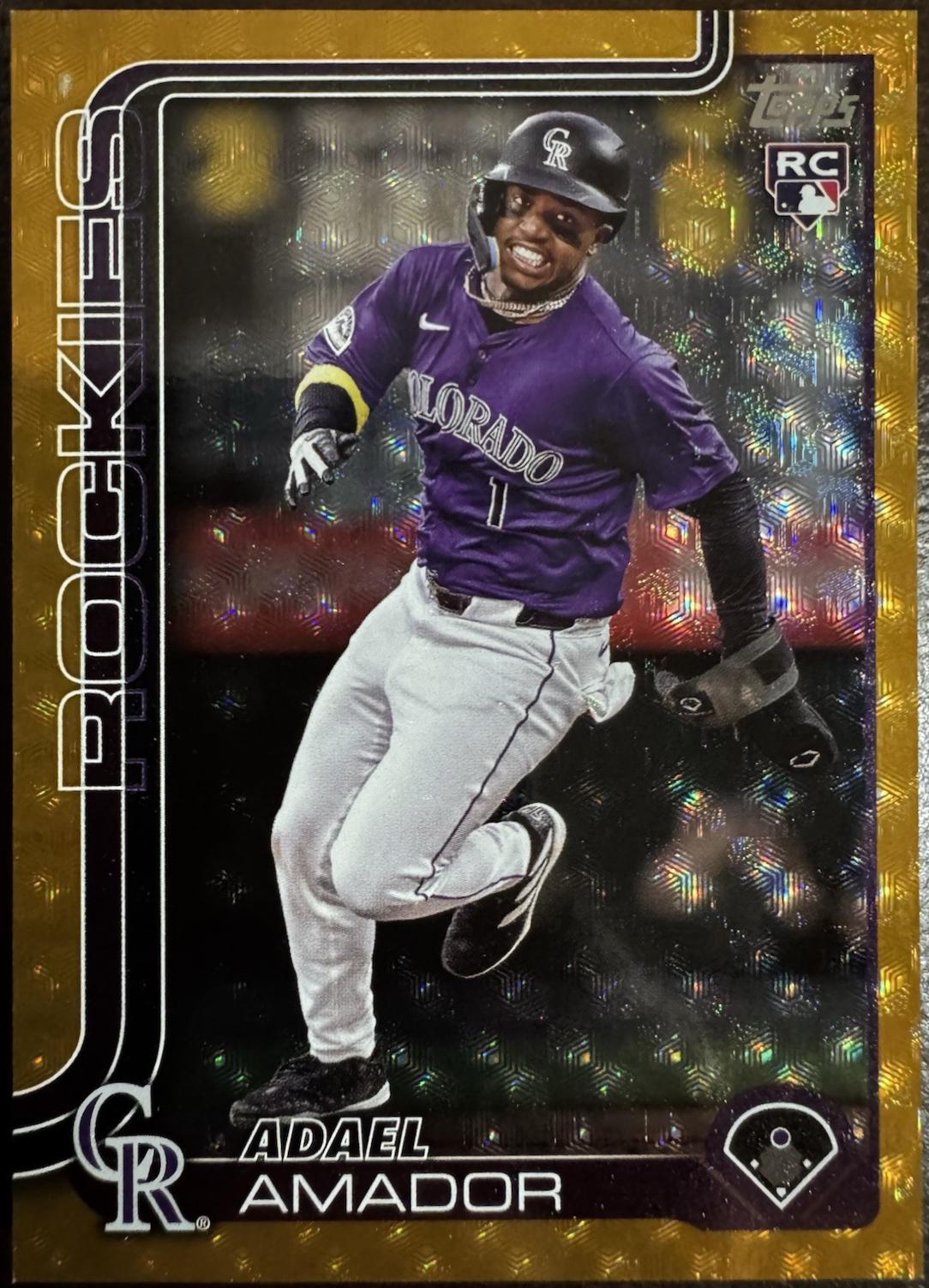 Adael Amador [Foilfractor Flagship Real One Autograph] #191 Prices ...