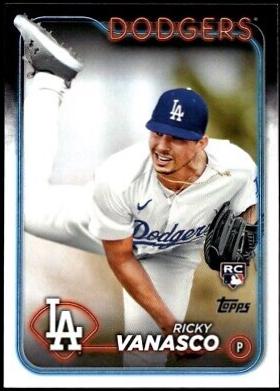 Ricky Vanasco #US38 Prices [Rookie] | 2024 Topps Update | Baseball Cards