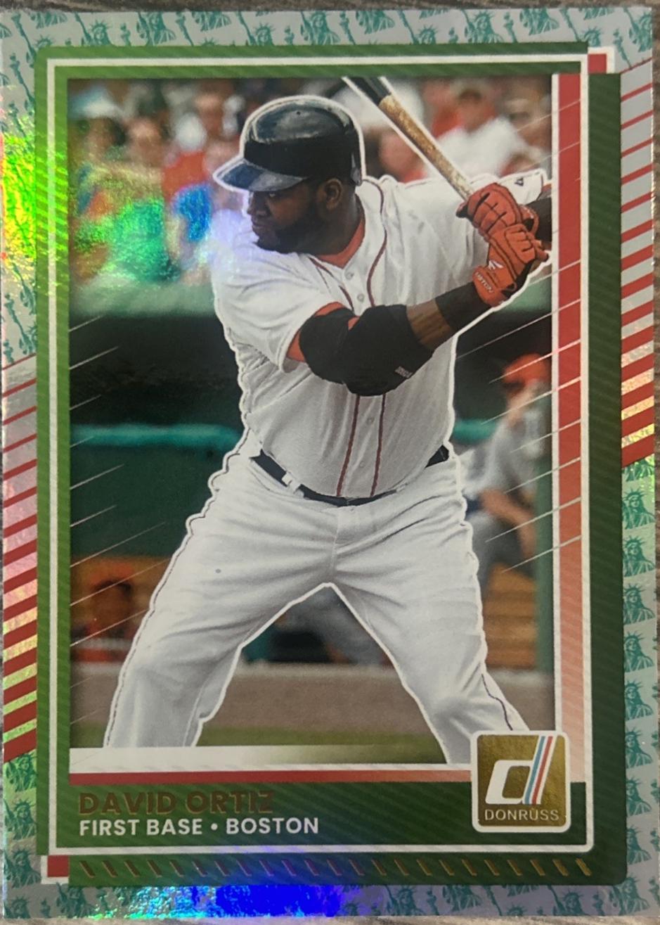 David Ortiz [Liberty] #61 Prices | 2025 Panini Donruss | Baseball Cards