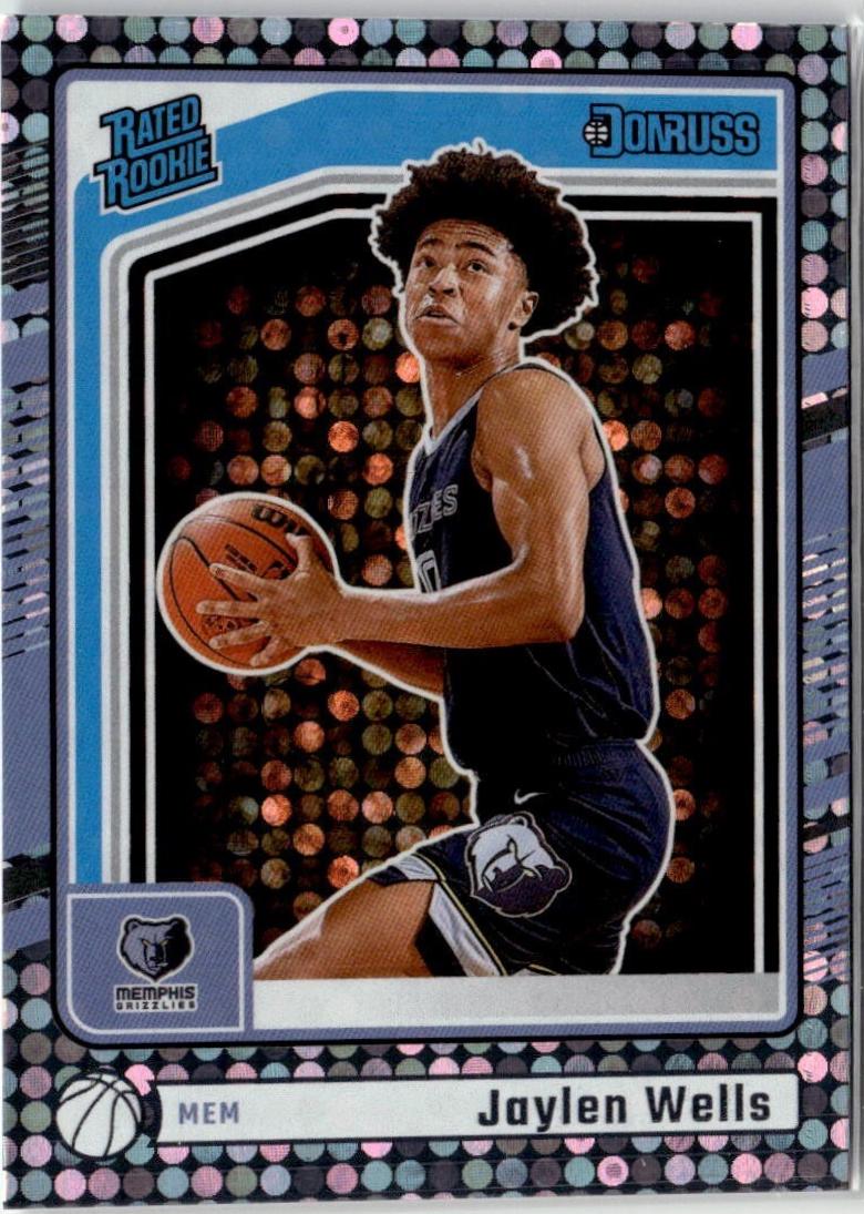 Jaylen Wells [Disco Optic Holo] #245 Prices | 2024 Panini Donruss ...