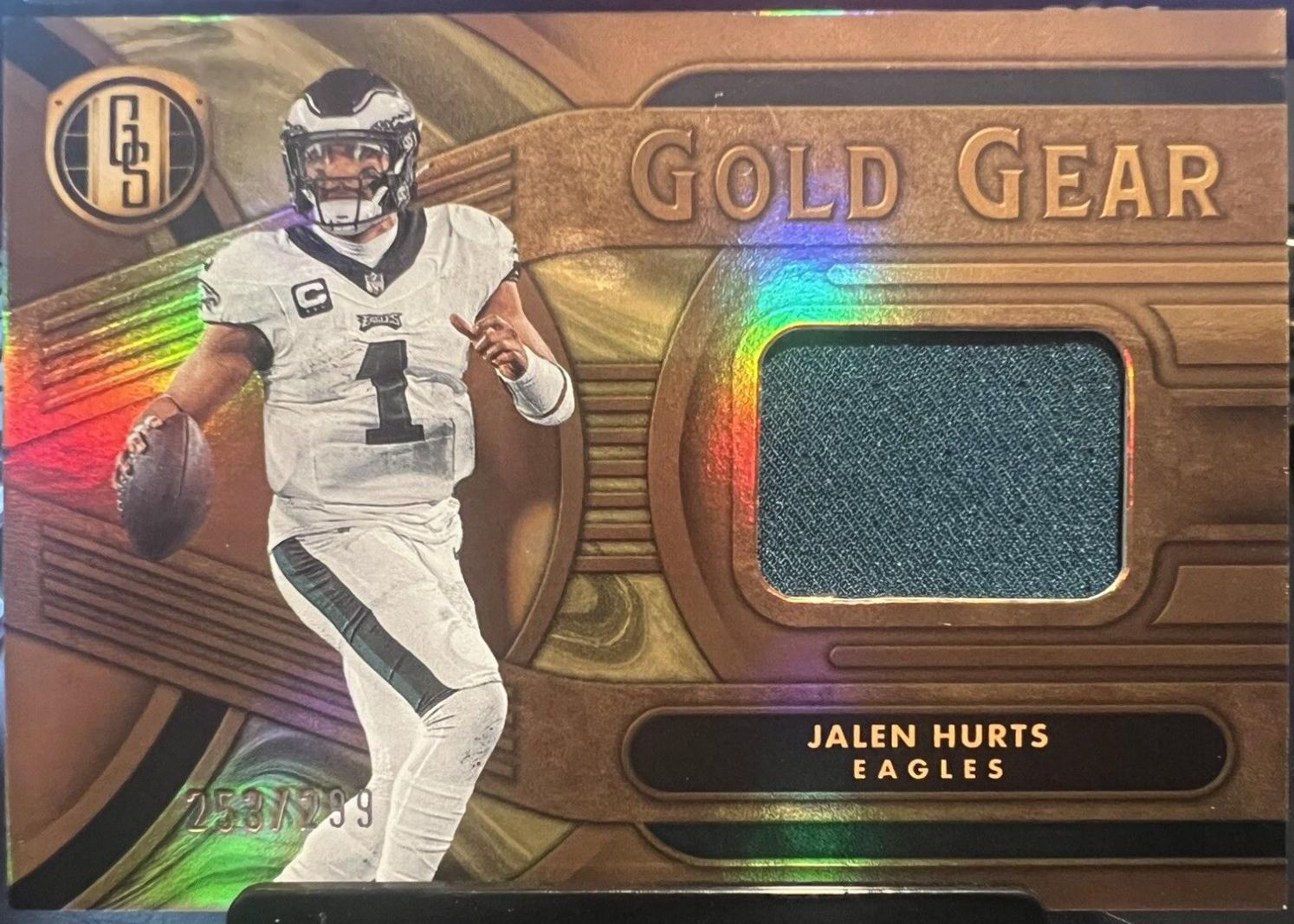 Jalen Hurts [White Gold] #GG-JHS Prices | 2024 Panini Gold Standard ...