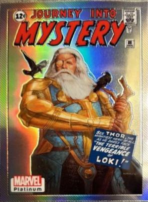 Odin [Rainbow] #WI74 Prices | Marvel 2023 Upper Deck Platinum Cover ...