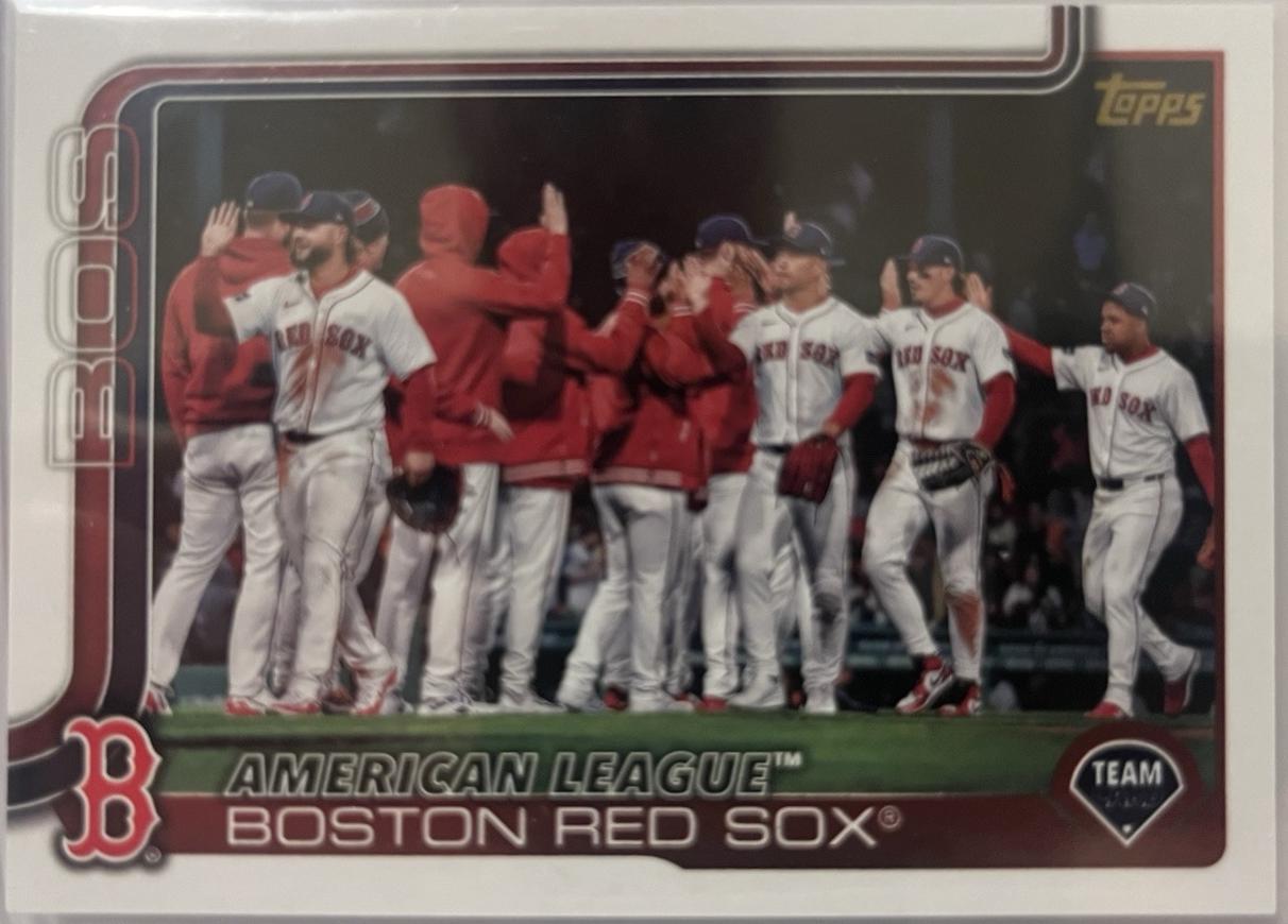 Boston Red Sox [Golden Mirror Image Variation] #264 Prices | 2025 Topps ...