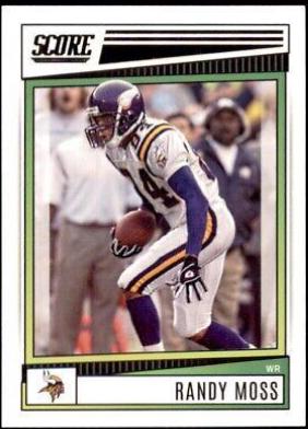 Randy Moss #110 Prices | 2022 Panini Score | Football Cards