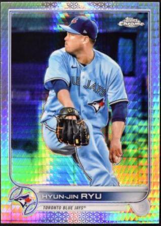 Hyun Jin Ryu [Prism] #122 Prices | 2022 Topps Chrome | Baseball Cards