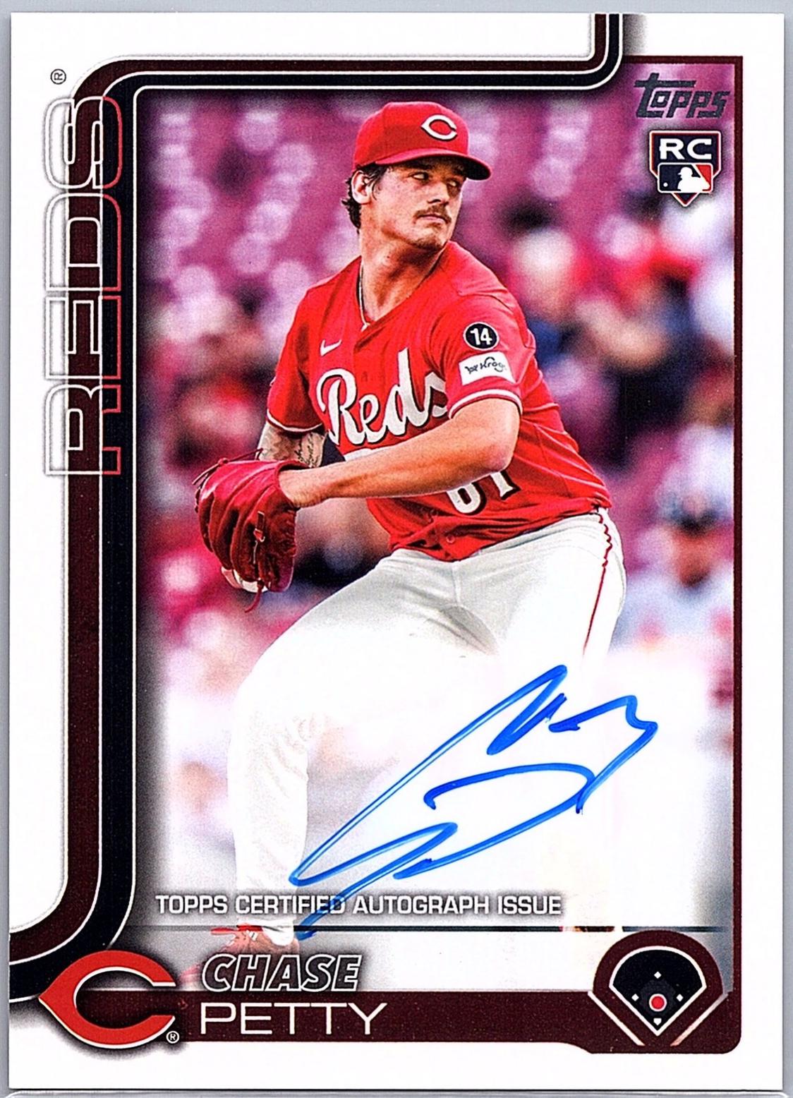 Chase Petty #US275 Prices | 2025 Topps Update Real Ones Autograph ...