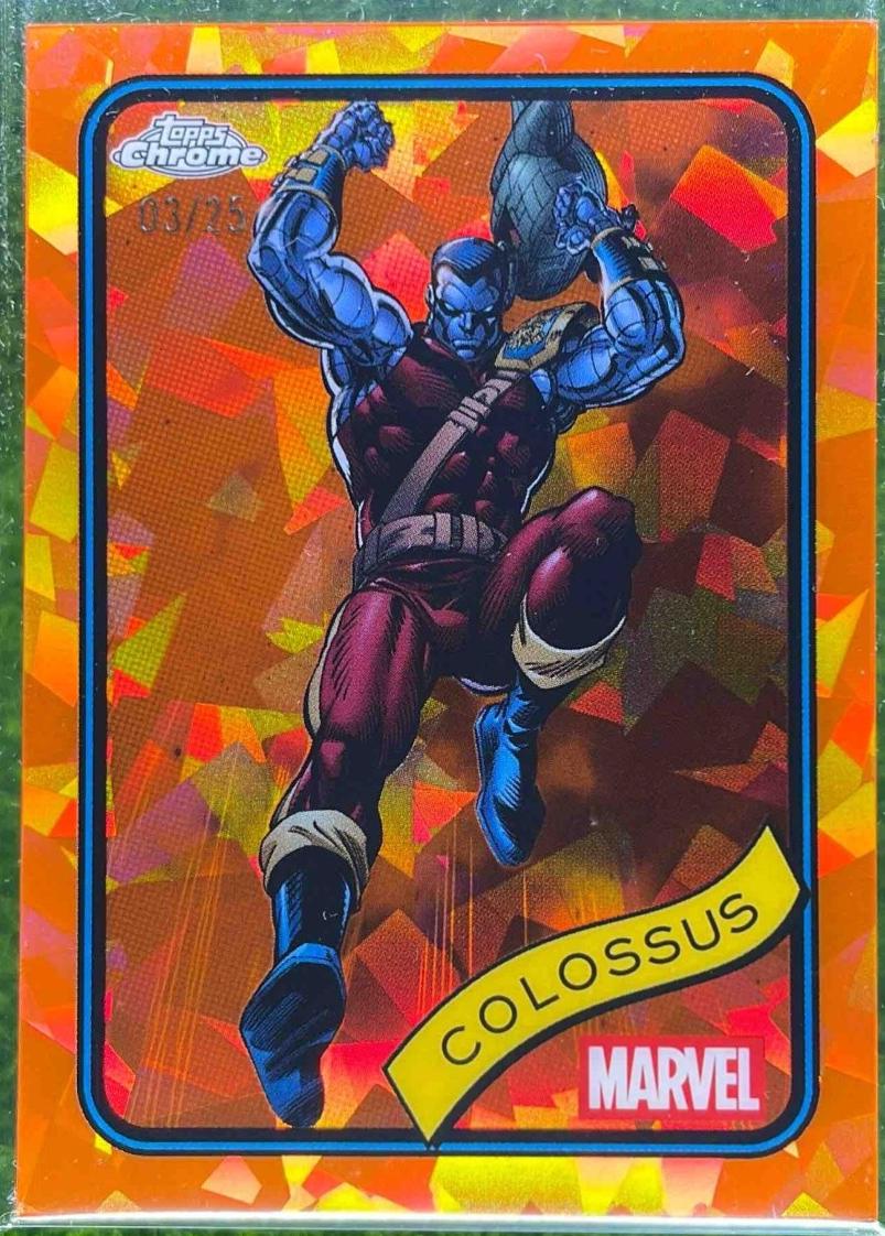 Colossus [Orange Sapphire] #93 Prices | Marvel 2025 Topps Chrome ...