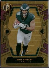 Will Shipley [Rose Gold] #163 Prices | 2024 Panini Gold Standard ...