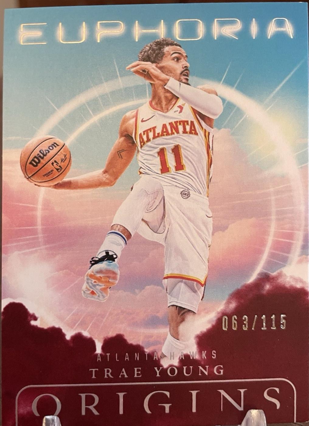 Trae Young [Maroon] #13 Prices | 2024 Panini Origins Euphoria ...