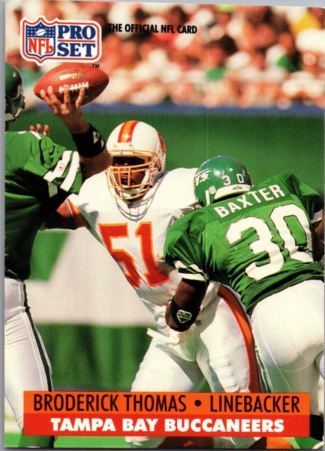 Broderick Thomas #847 Prices | 1991 Pro Set | Football Cards