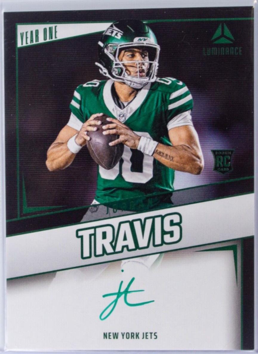 Jordan Travis [Green] #YOS-JTS Prices | 2024 Panini Luminance Year One ...