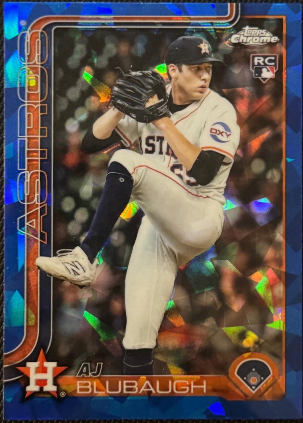 AJ Blubaugh #USC163 Prices | 2025 Topps Chrome Sapphire Update ...