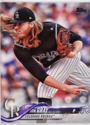 Jon Gray #9 Prices | 2018 Topps | Baseball Cards