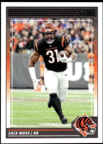 Zack Moss #123 Prices | 2024 Panini Score | Football Cards