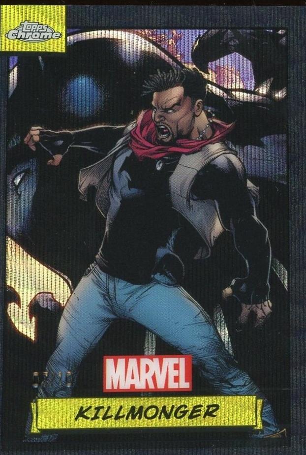Killmonger [Black Wave] #16 Prices | Marvel 2024 Topps Chrome | Marvel ...