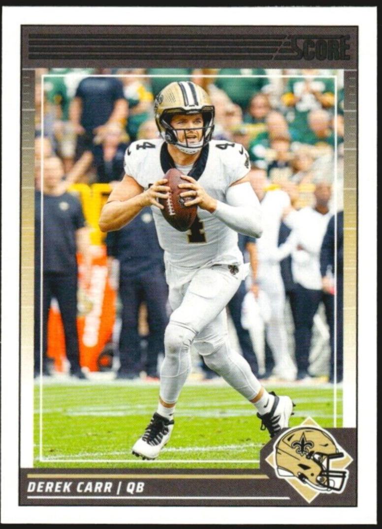Derek Carr #199 Prices | 2024 Panini Score | Football Cards