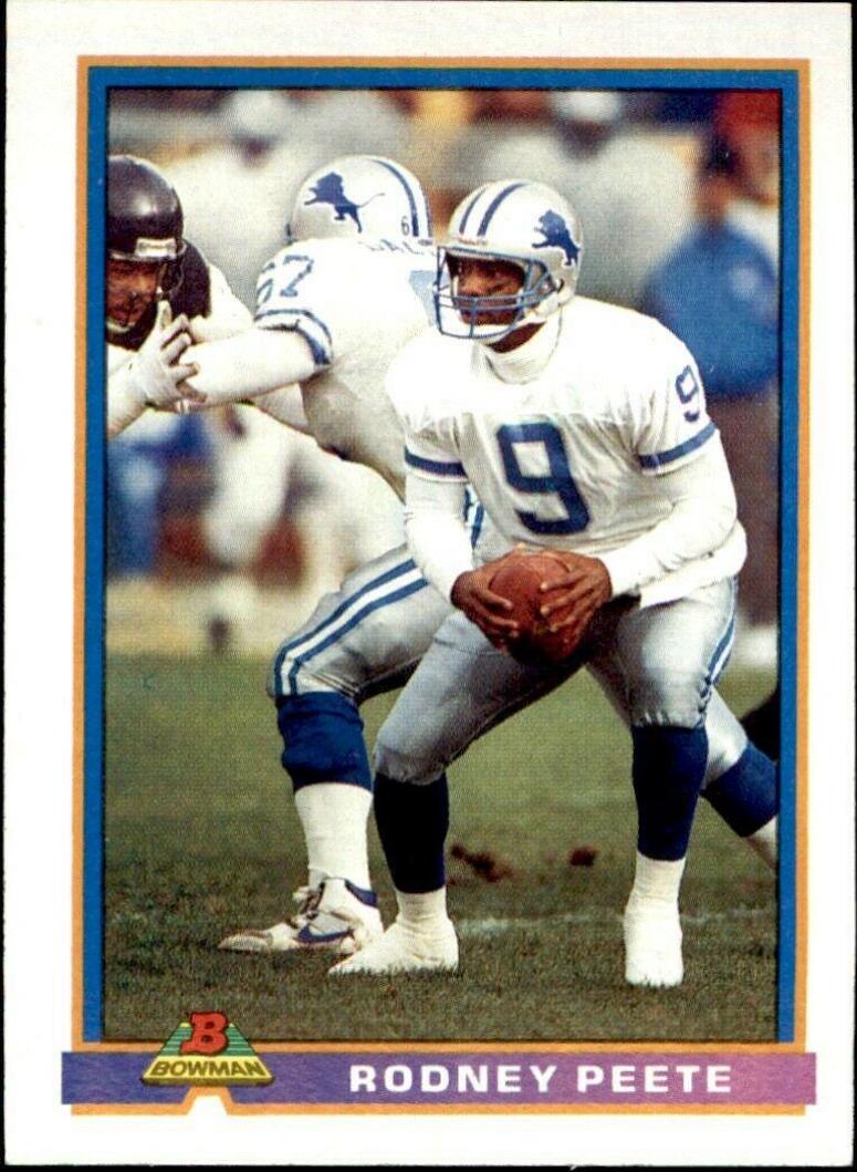 Rodney Peete #150 Prices | 1991 Bowman | Football Cards