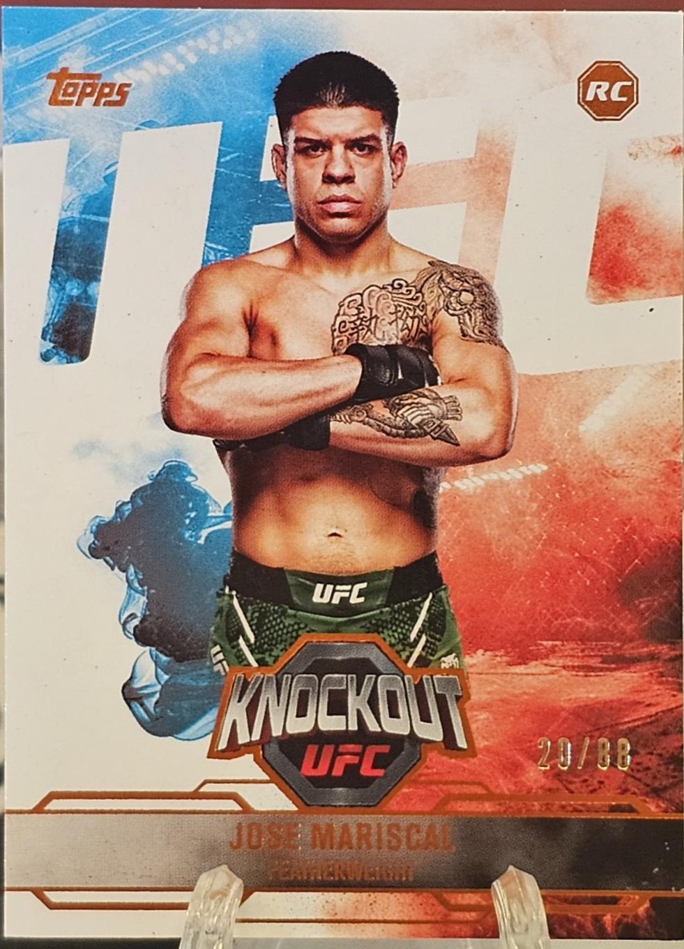 Jose Mariscal [Orange] #60 Prices | 2025 Topps Knockout UFC | UFC Cards