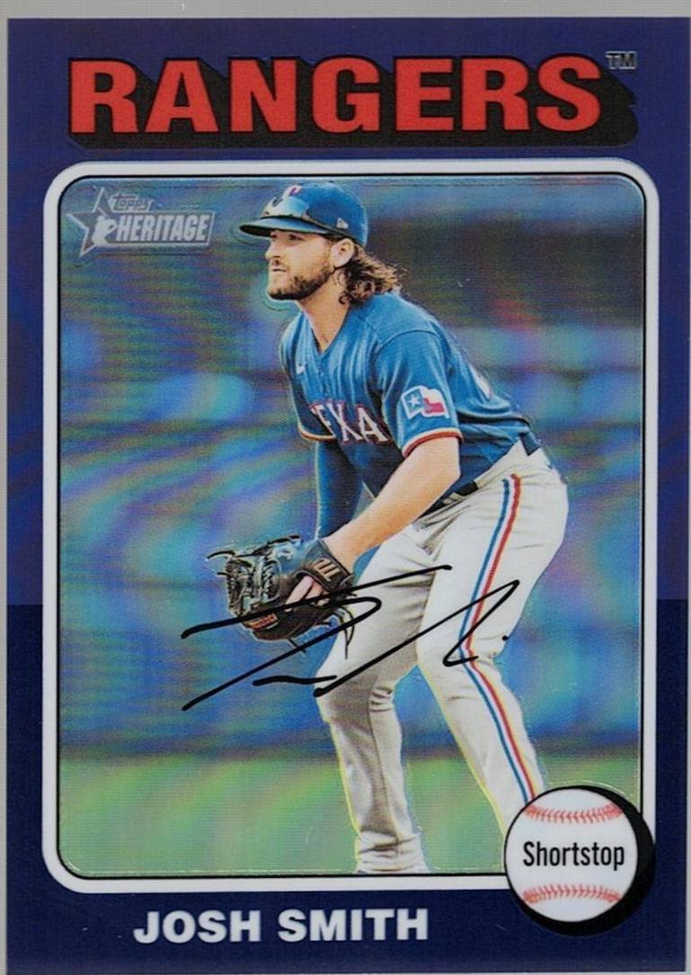 Josh Smith [Purple Chrome] #677 Prices | 2024 Topps Heritage | Baseball ...