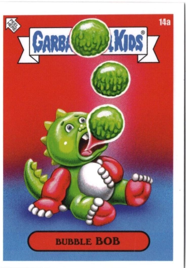 Bubble Bob #14a Prices | Garbage Pail Kids 2024 Game Over | GPK Cards