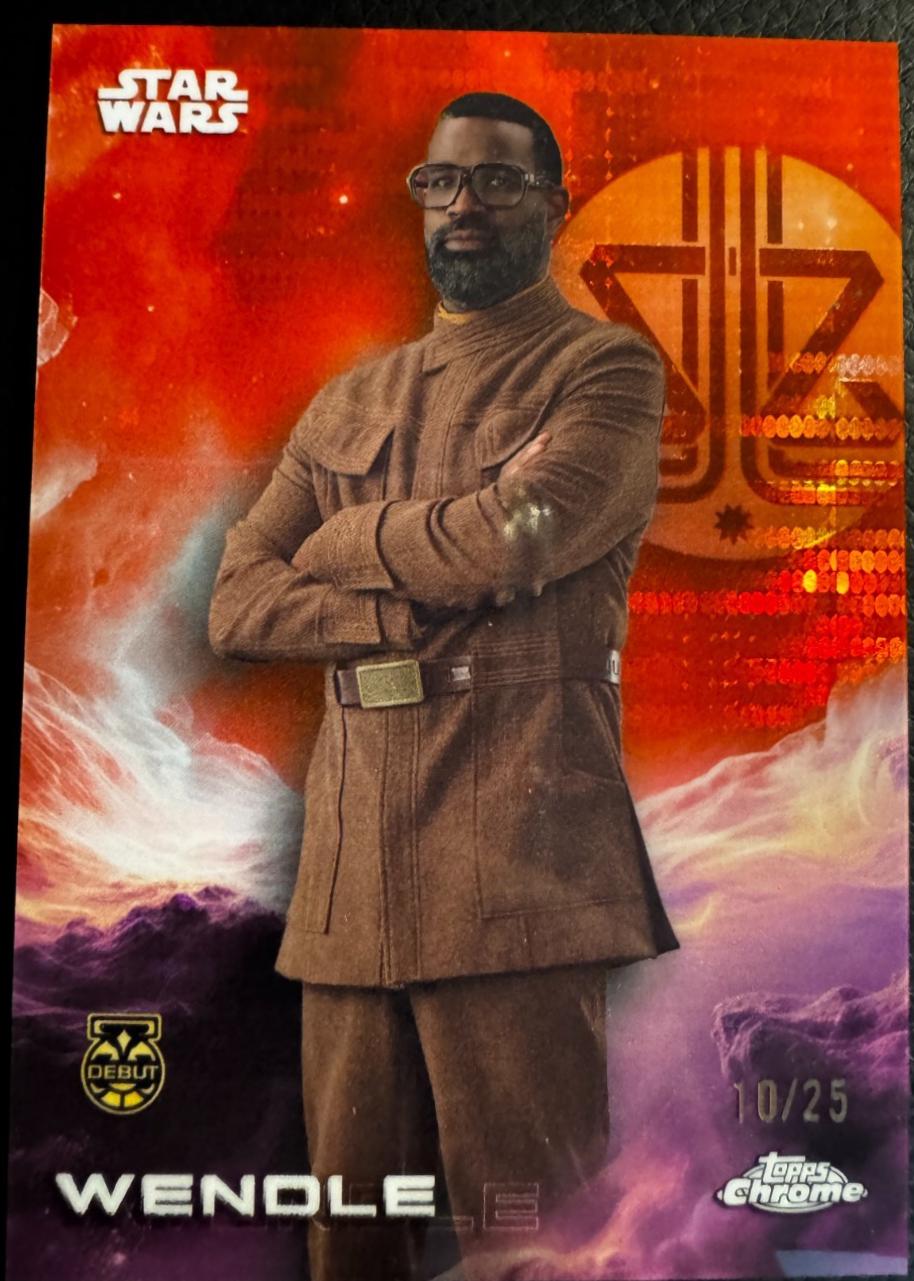 Wendle [Orange Orange] #191 Prices | Star Wars 2025 Topps Chrome | Star ...