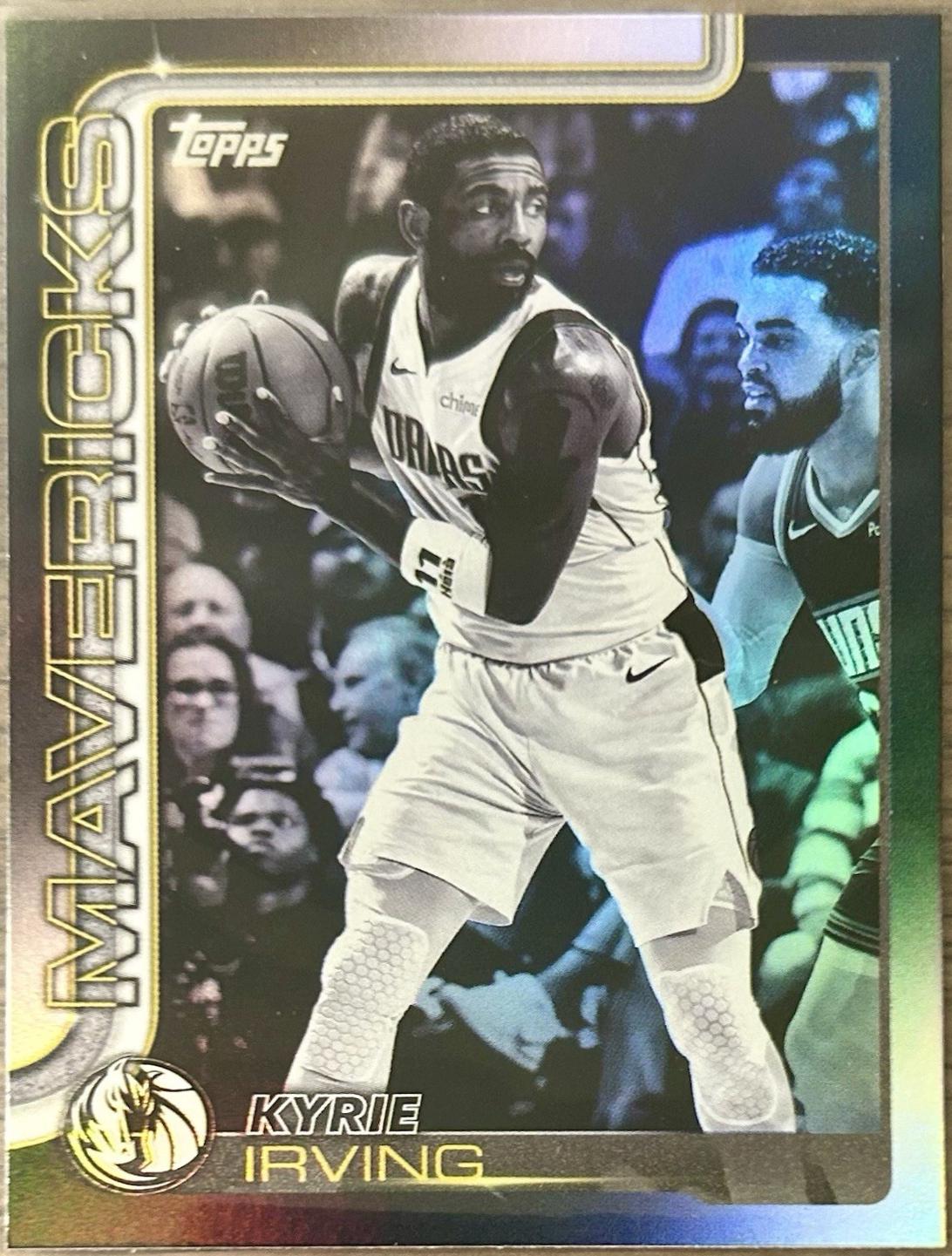 Kyrie Irving [Blackout] #168 Prices | 2025 Topps | Basketball Cards