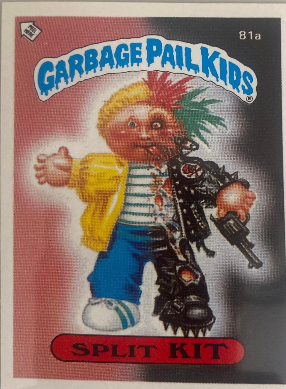 Split Kit #81A Prices | Garbage Pail Kids 1985 Mini | GPK Cards
