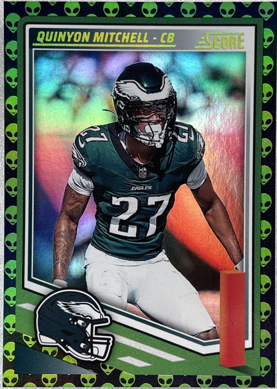 Quinyon Mitchell [Extraterrestrial] #140 Prices | 2025 Panini Score ...