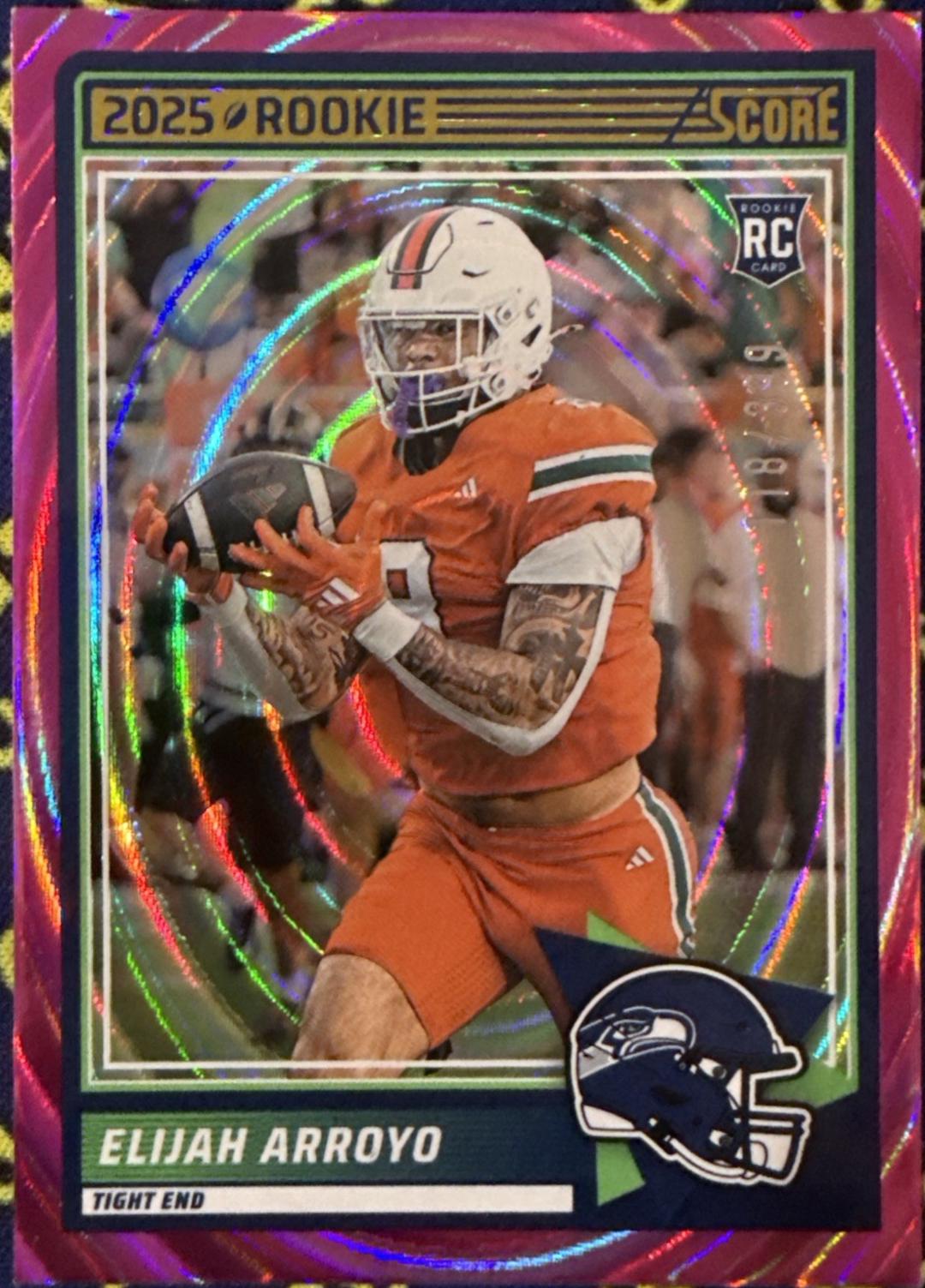 Elijah Arroyo [Ellipse] #50 Prices | 2025 Panini Score Rookie ...