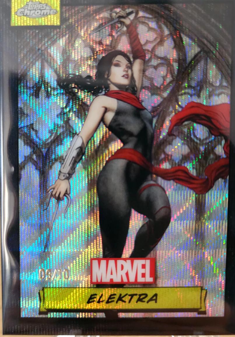 Elektra [Black Wave] #79 Prices | Marvel 2024 Topps Chrome | Marvel Cards