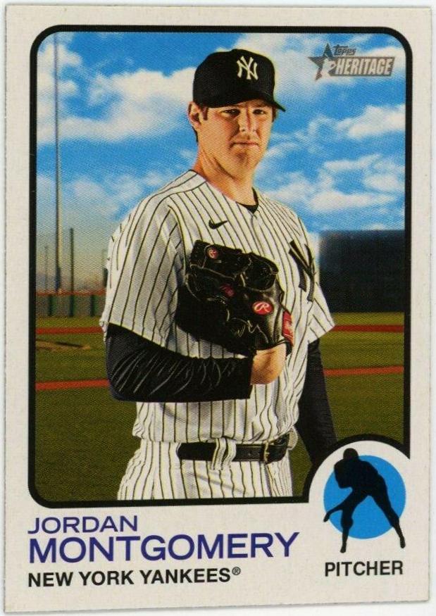 Jordan Montgomery #354 Prices | 2022 Topps Heritage | Baseball Cards