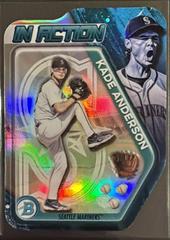 Kade Anderson #BIA-8 Prices | 2025 Bowman Draft in Action | Baseball Cards