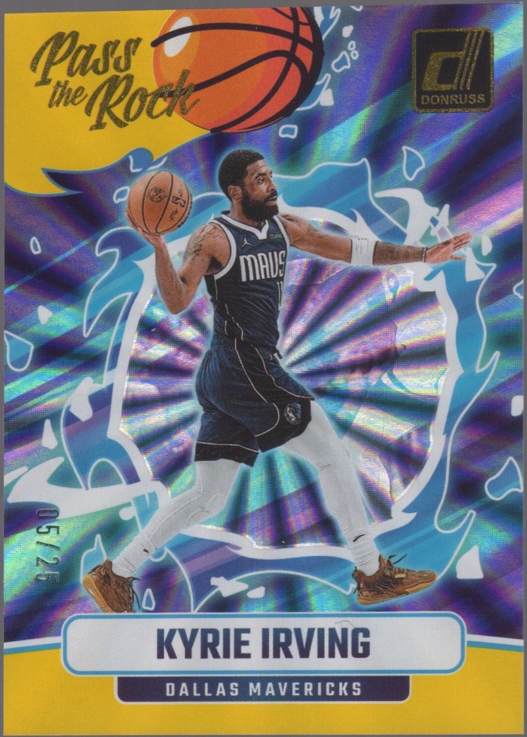Kyrie Irving [Holo Yellow Laser] #3 Prices | 2024 Panini Donruss Pass ...