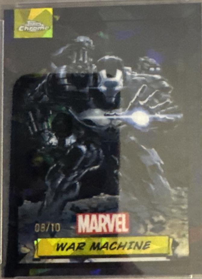 War Machine [Black Sapphire] #100 Prices | Marvel 2024 Topps Chrome ...