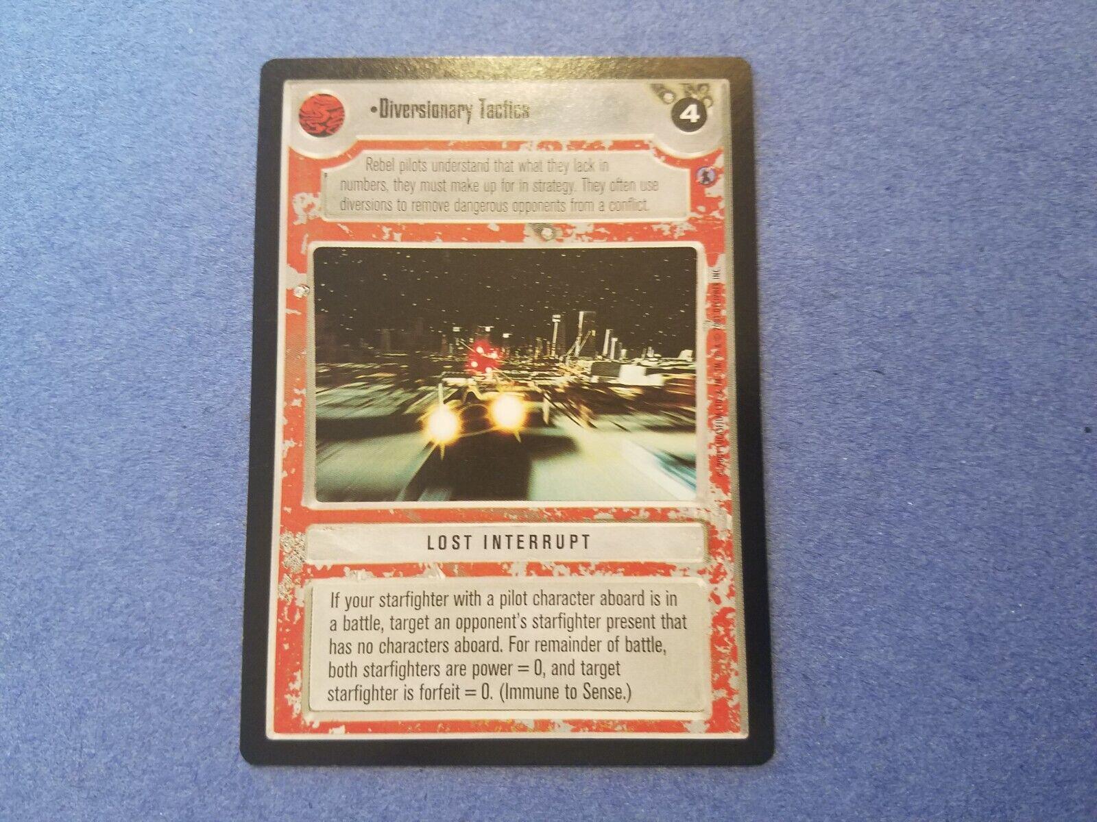 Diversionary Tactics Prices | Star Wars CCG Reflections III | Star Wars ...