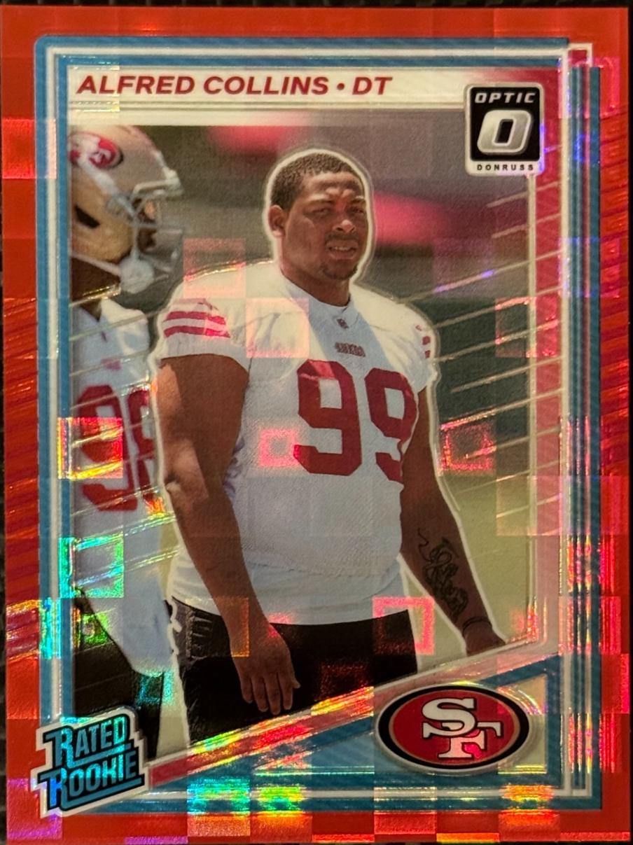 Alfred Collins [Red Pandora Optic Preview] #355 Prices | 2025 Panini ...