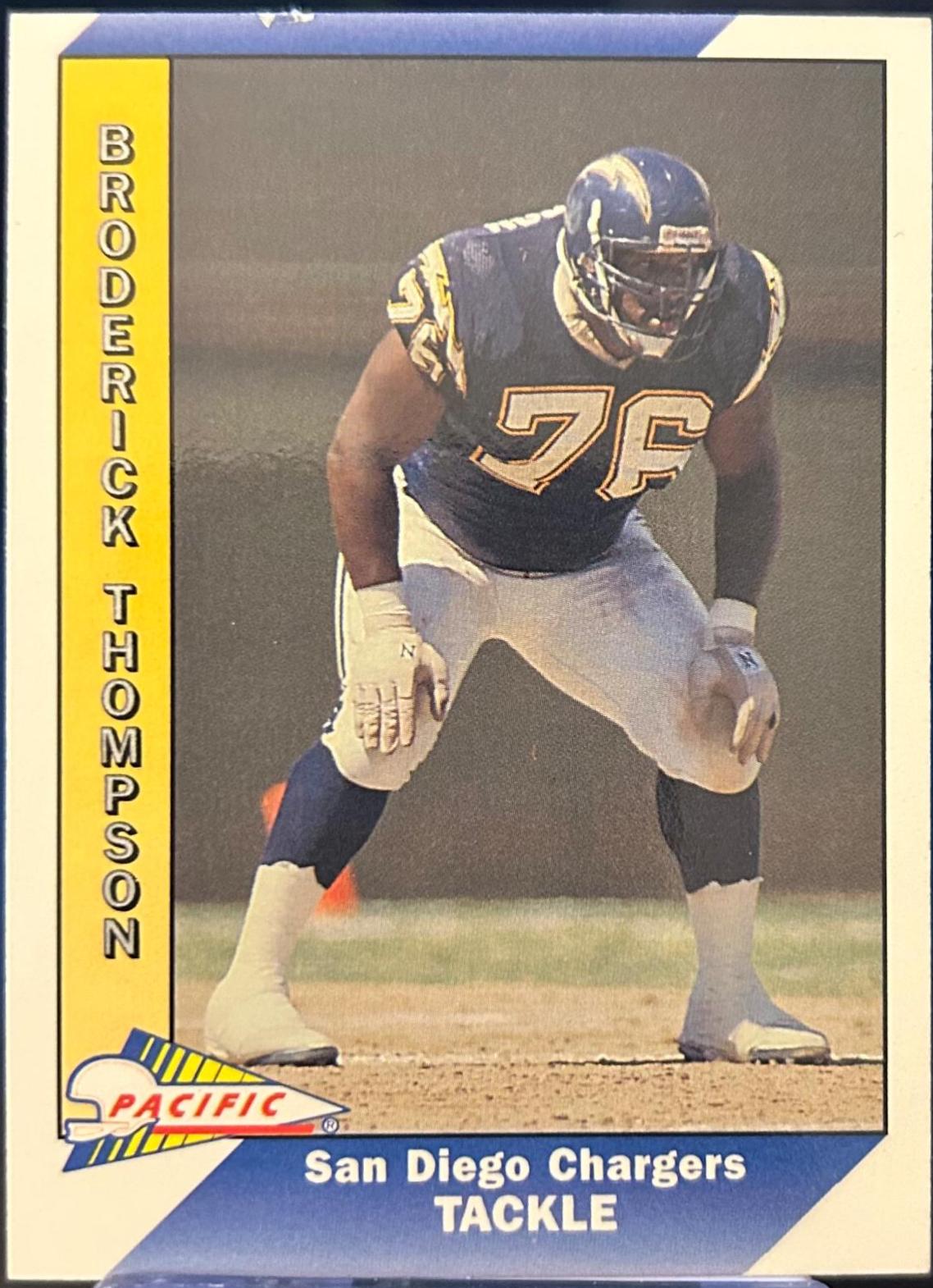 Broderick Thompson #454 Prices | 1991 Pacific | Football Cards