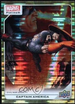 Captain America [Seismic Gold] #171 Prices | Marvel 2023 Upper Deck ...