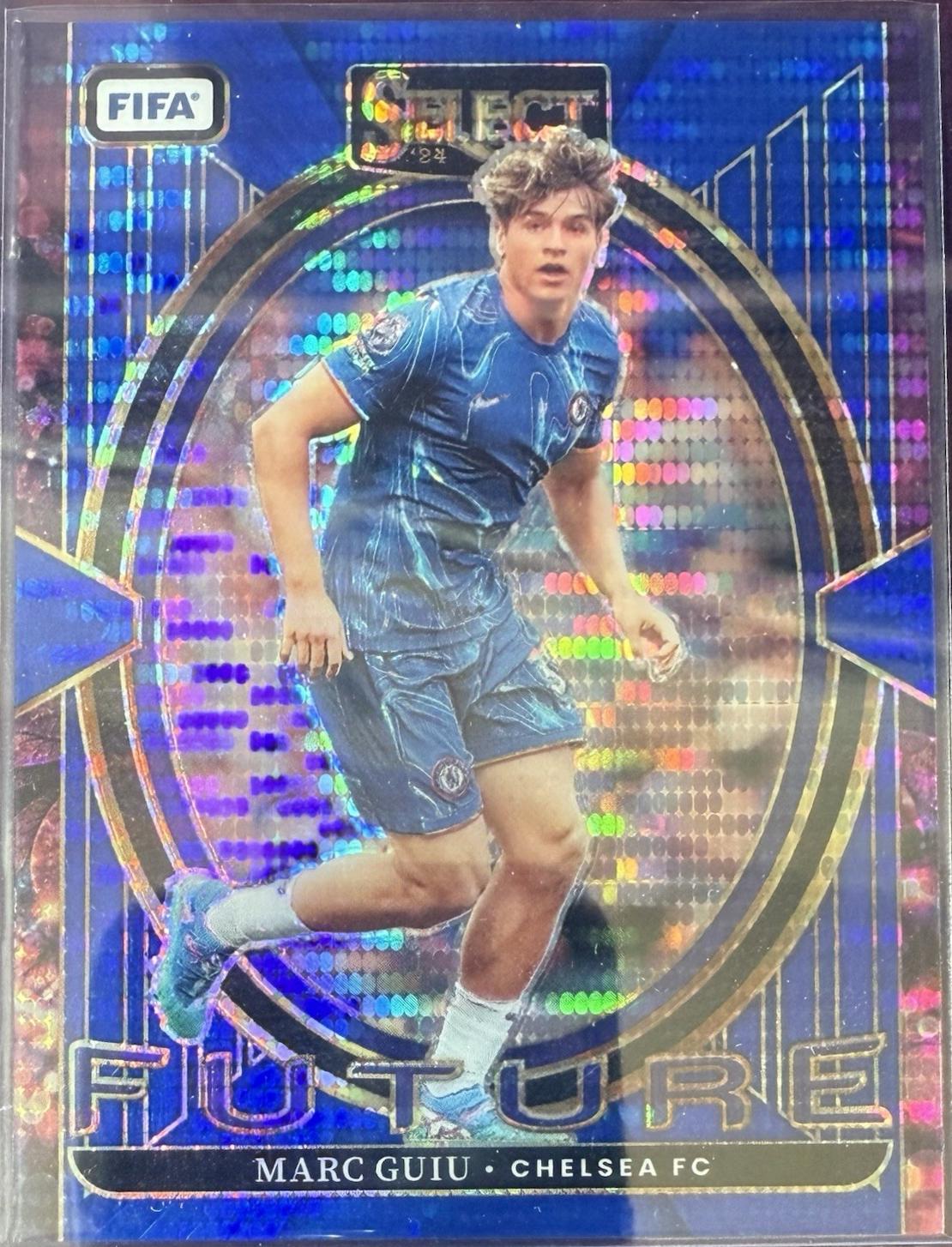 Marc Guiu [Blue Pulsar] #21 Prices | 2024 Panini Select FIFA Future ...