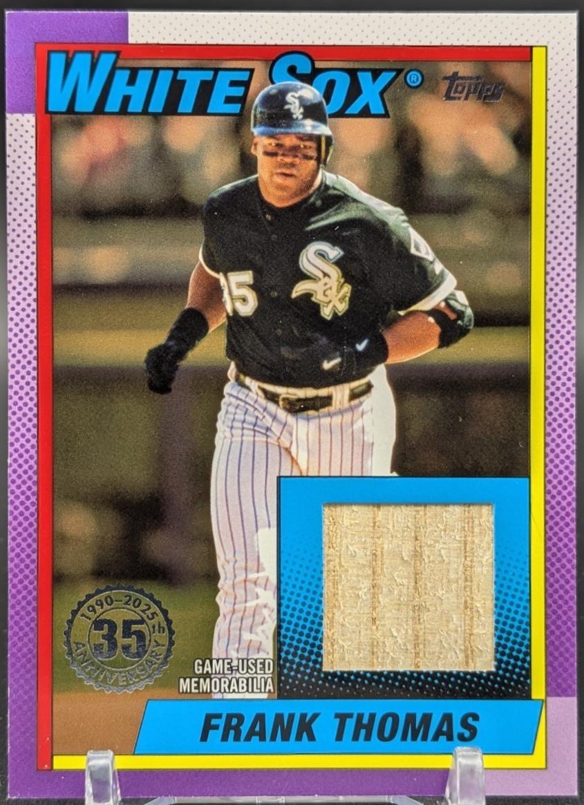 Frank Thomas [Gold] #T90R-FT Prices | 2025 Topps 1990 Relic | Baseball ...