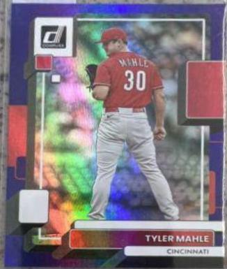 Tyler Mahle [Holo Purple] #160 Prices | 2022 Panini Donruss | Baseball ...