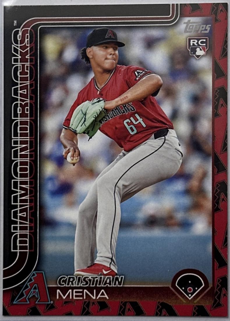 Cristian Mena [Team Color] #120 Prices | 2025 Topps | Baseball Cards