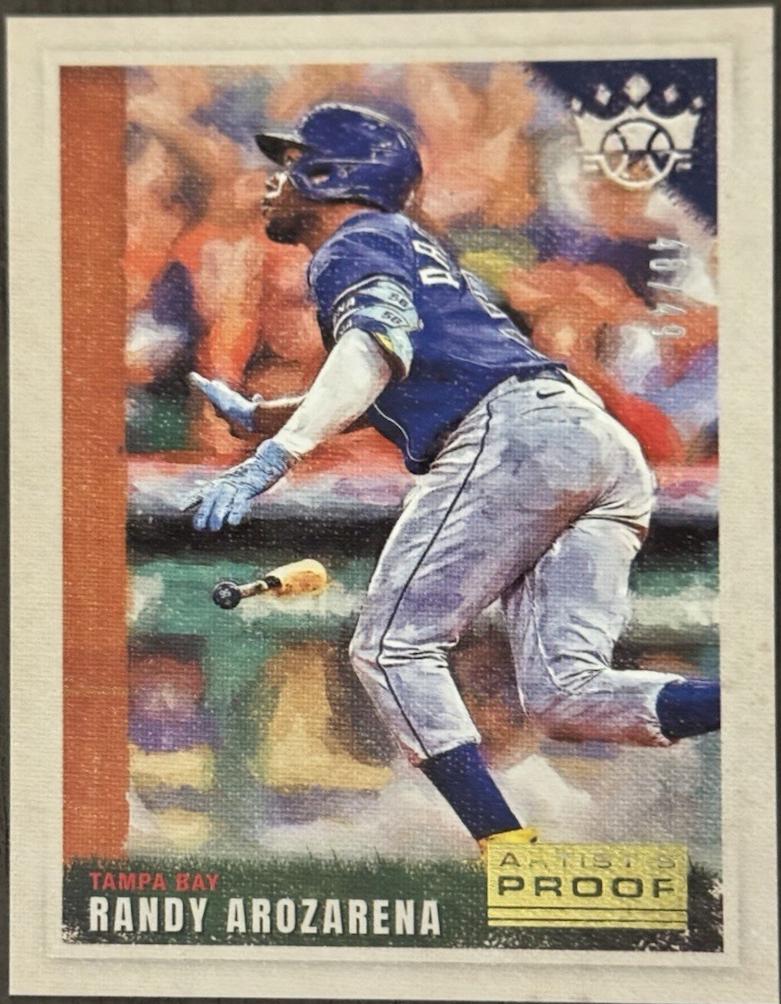 Randy Arozarena [Artist Proof Gold] #30 Prices | 2022 Panini Diamond ...