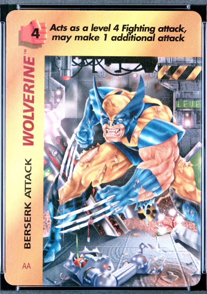 Wolverine: Berserk Attack Prices | Marvel 1995 Fleer Overpower | Marvel ...