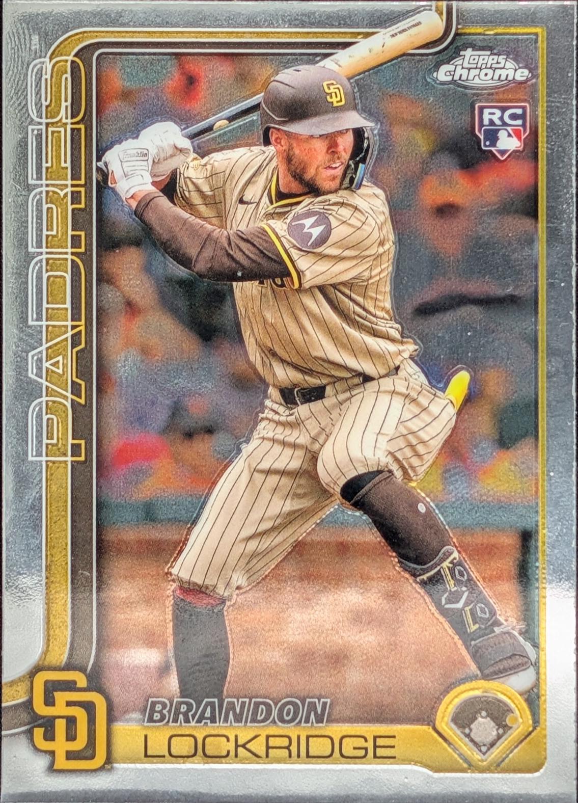 Brandon Lockridge #106 Prices [Rookie] | 2025 Topps Chrome | Baseball Cards