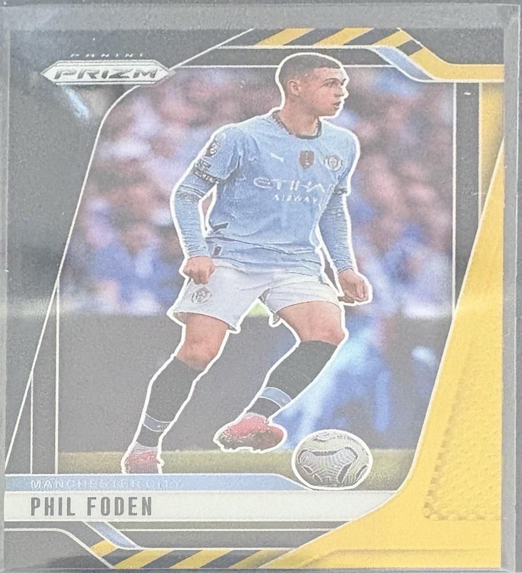 Phil Foden [Black Gold] #1 Prices | 2024 Panini Prizm Premier League ...